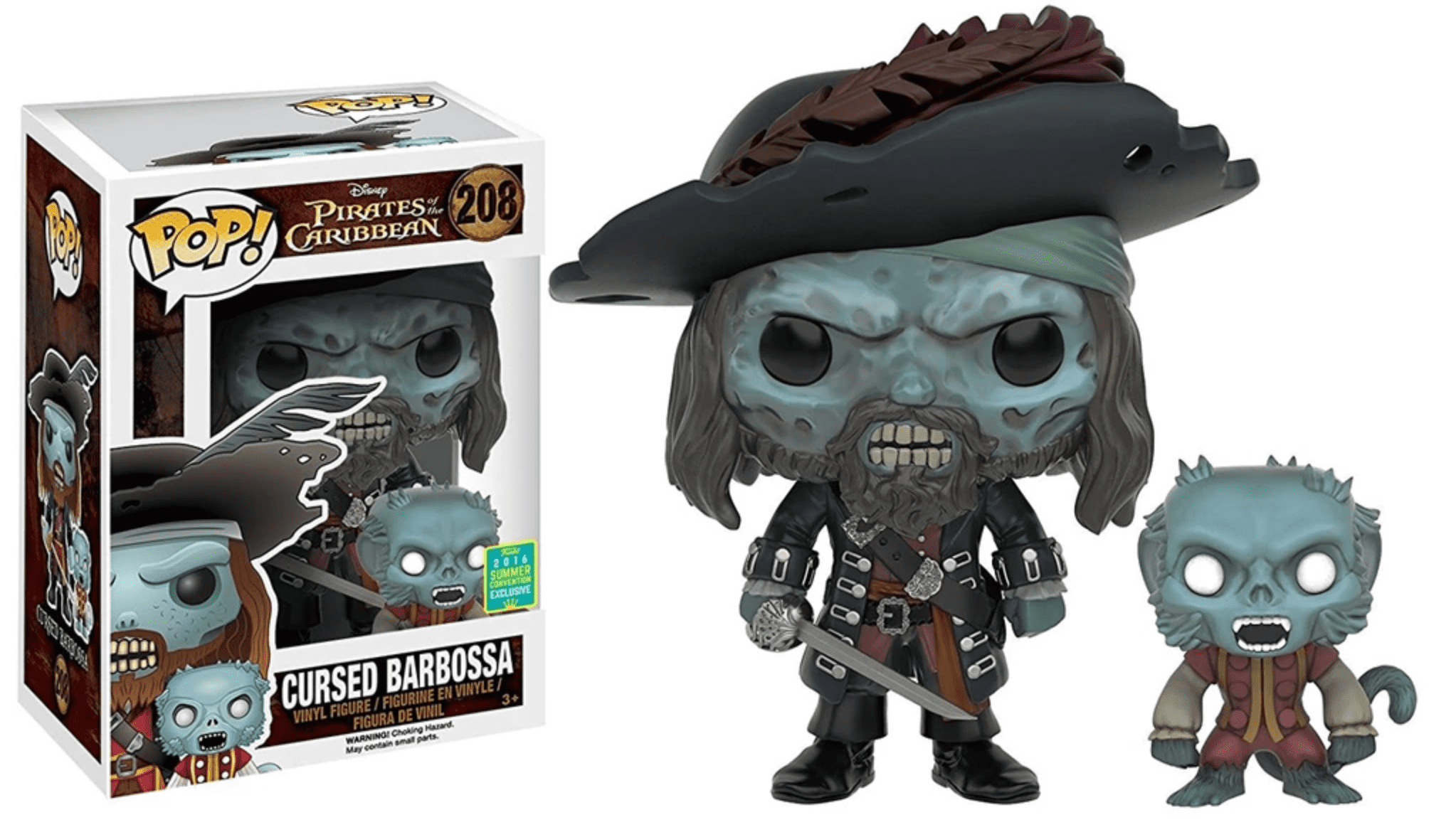 Funko POP! Disney Pirates of the Caribbean - Vinyl Figure - CURSED ...