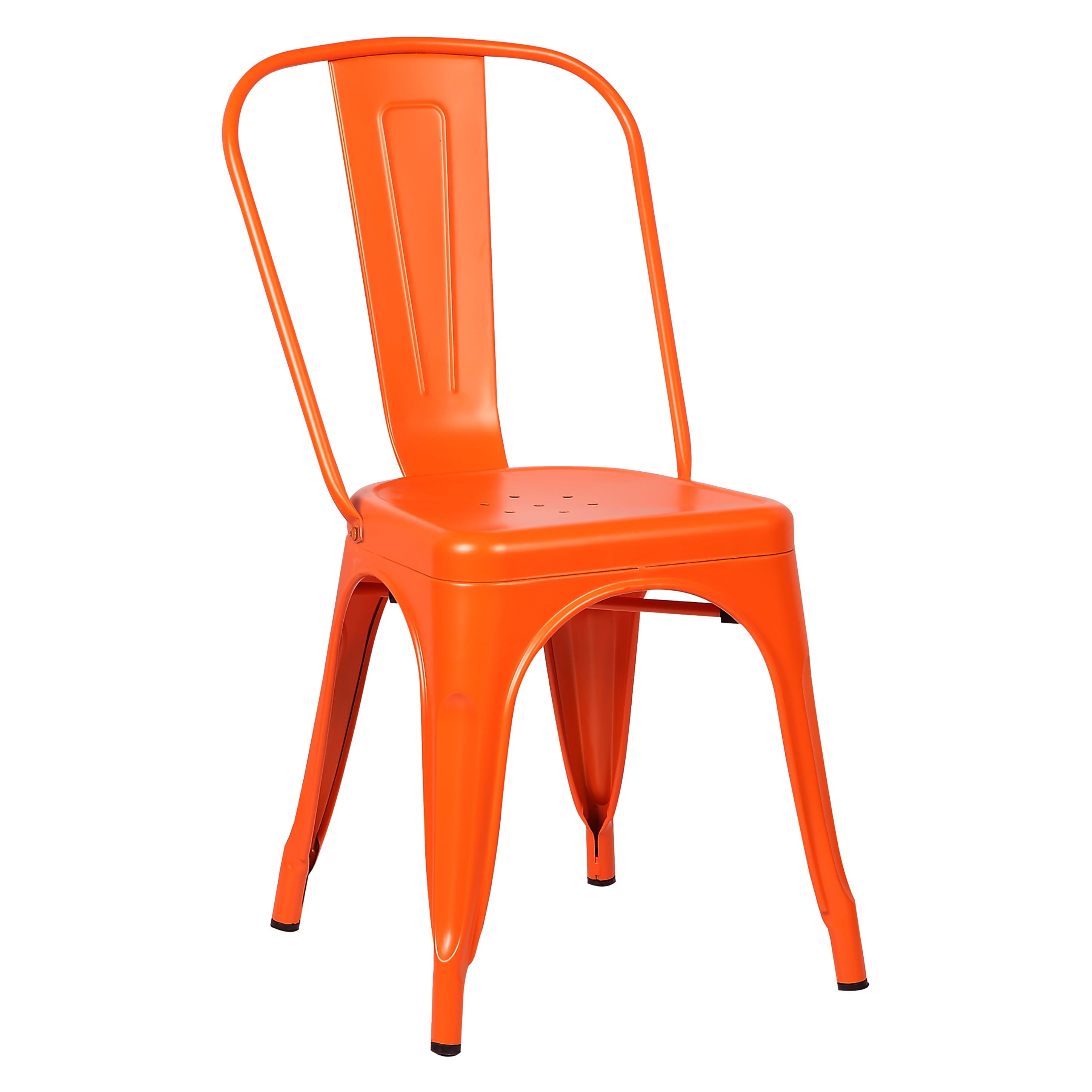 Edgemod Trattoria Side Chair in Orange - Walmart.com