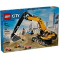 LEGO City Yellow Construction Excavator, Pretend Play Toy for Kids Ages ...