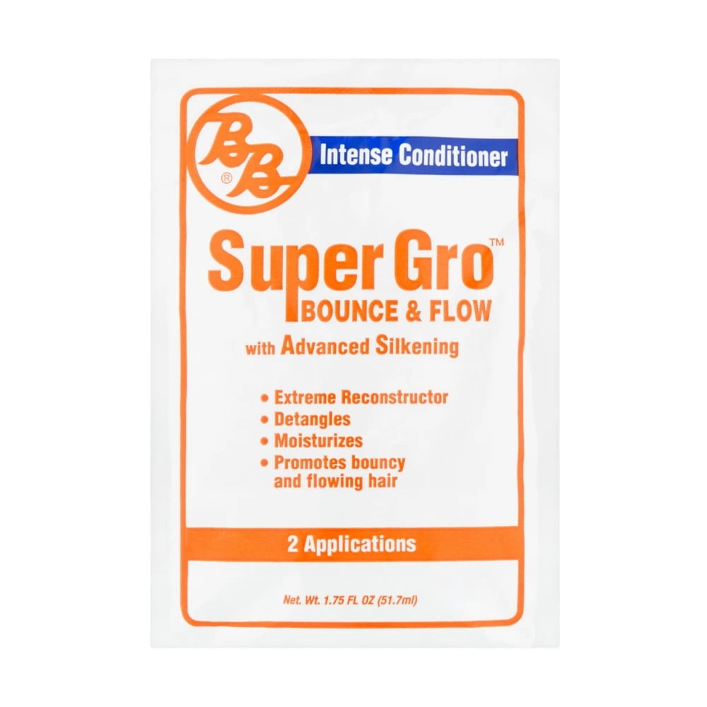 Bronner Bros. Super Gro Bounce & Flow Intense Conditioner, 1.75 Oz ...
