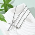 304 Stainless Steel Pendant Rope Chain Necklaces Stainless Steel Color ...