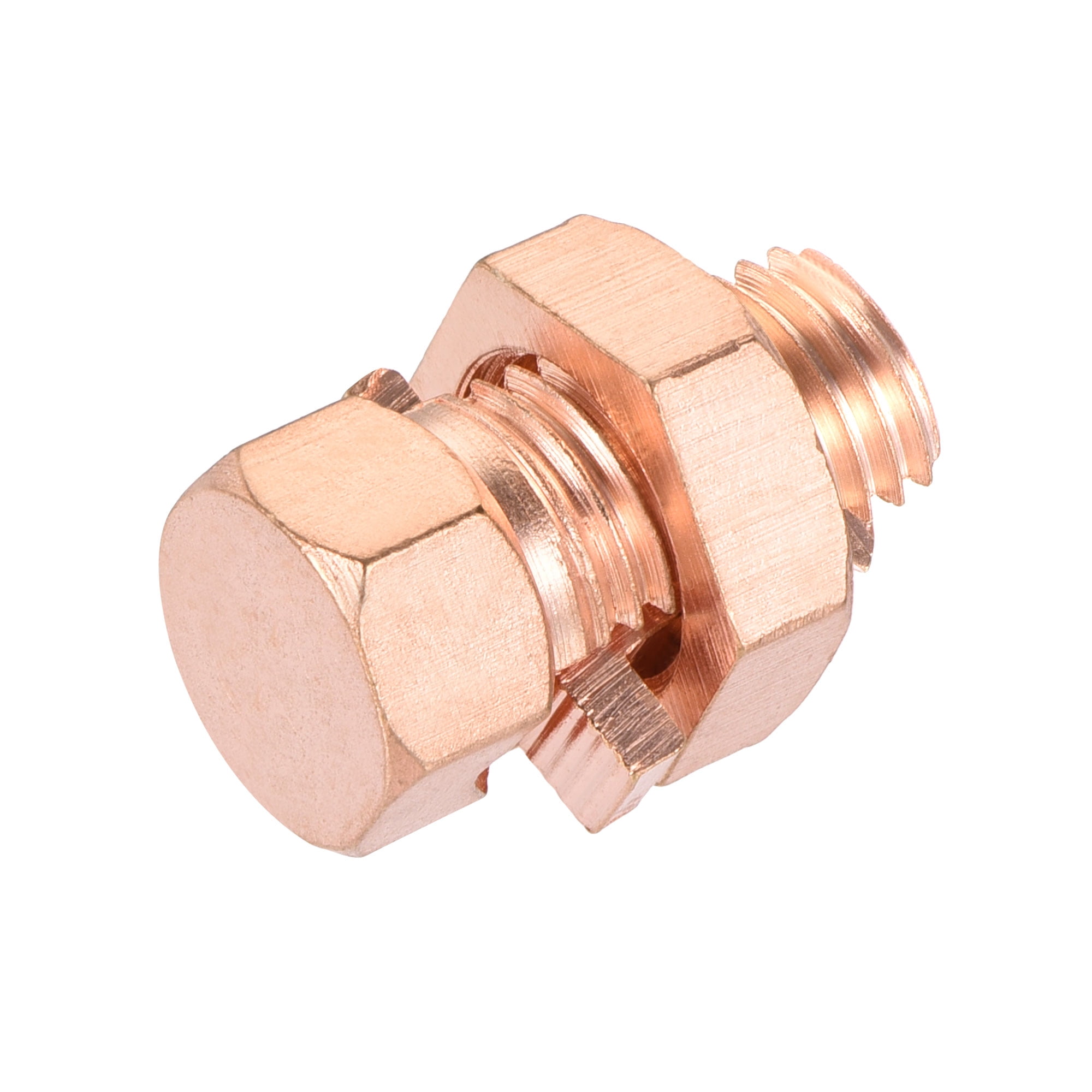 Uxcell Grounding Bolt Connector Copper Grounding Protection 27 x 14mm ...