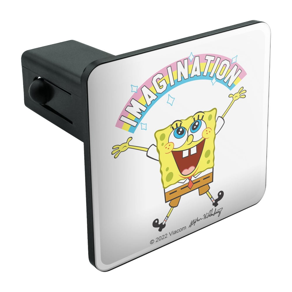 SpongeBob Imagination Rainbow Tow Trailer Hitch Cover Plug Insert ...