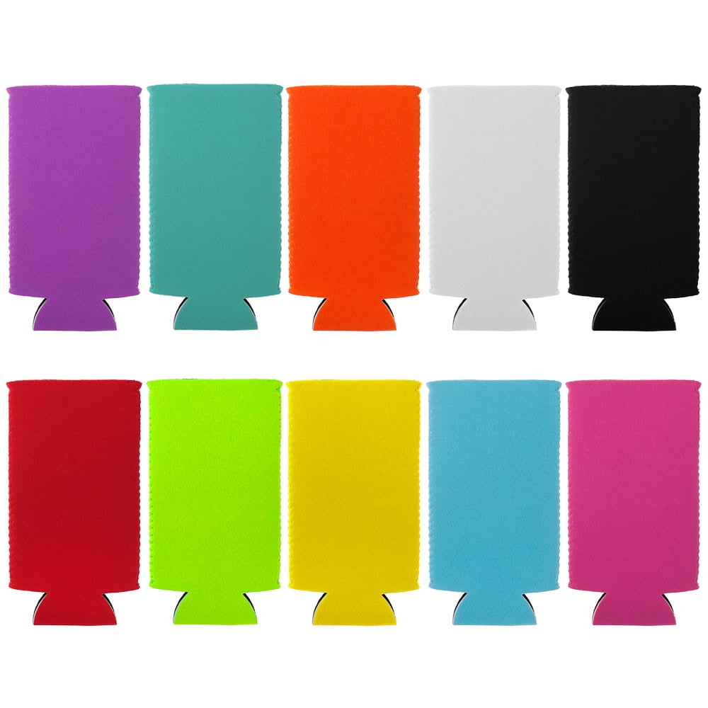 Click here for Aspire 10 Pcs Blank Neoprene Collapsible Slim Can... prices