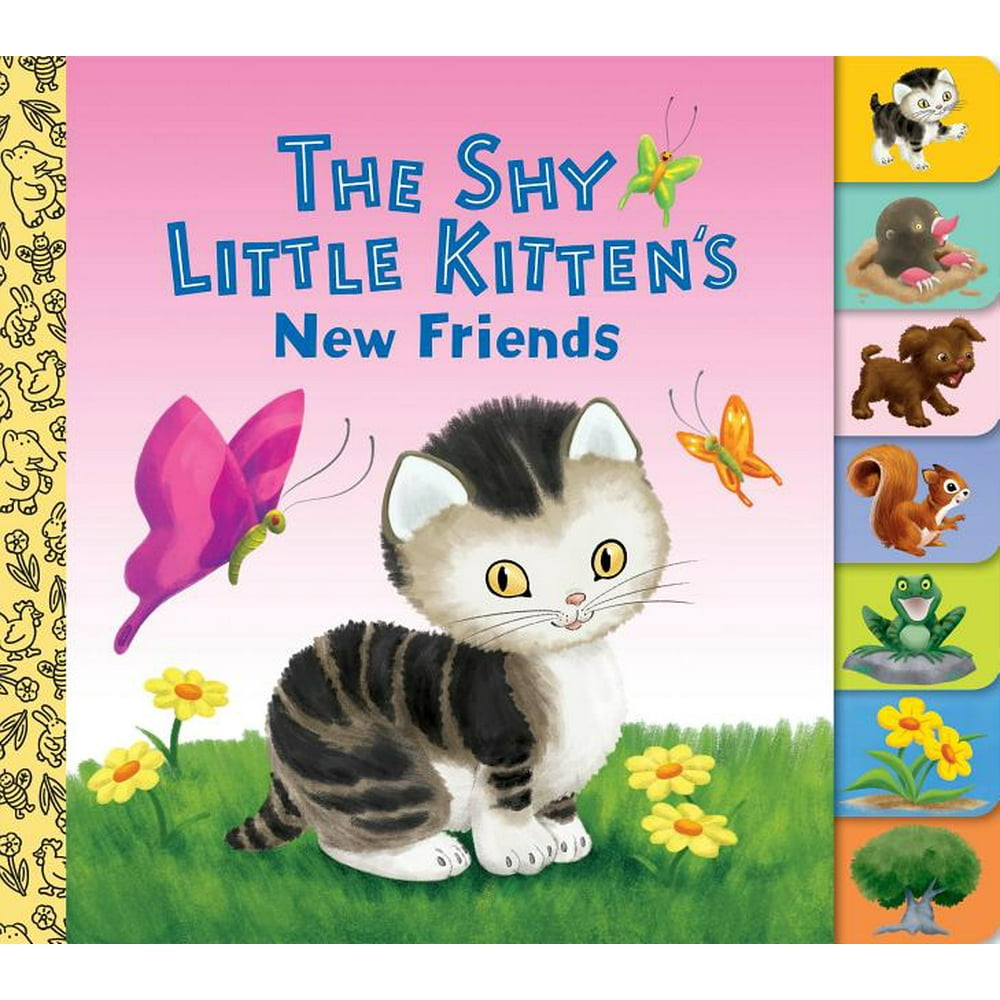 The Shy Little Kitten's New Friends (Board book) - Walmart.com ...