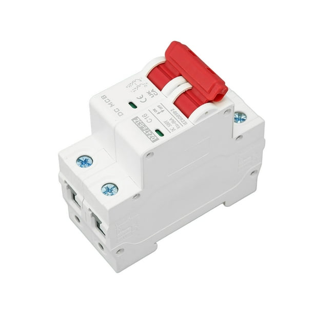 Circuit Breaker Switch, 2P Arc Extinguish MCB DC 500V For Office ...