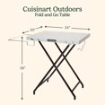 Cuisinart Fold ‘n Go Prep Table, Portable Folding Table and Grill Stand ...