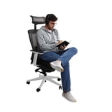 Autonomous Premium Ergonomic Office Chair - Black and White - Walmart.com