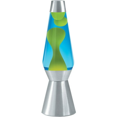 Lava® the Original 27-Inch Silver Base Grande Lamp with Yellow Wax in ...