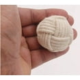 Rii Brand Cotton White Colored Rope Door Knobs Set of 12, 1.75 ...