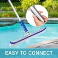 Professional Heavy Duty 18" Swimming Pool Floor Wall Cleaning Brush ...