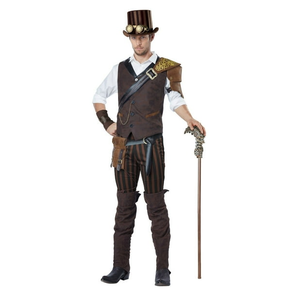 Adult Steampunk Adventurer Costume - Walmart.com - Walmart.com