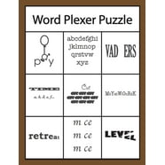 Word Plexer Puzzle : Rebus Puzzles Word Phrase Games Teasers Book Large ...