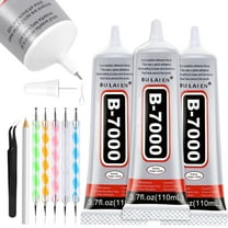 B6000 Adhesive Rhinestones Glue for Crafts, 3PCS 110ml / 3.7 fl oz ...