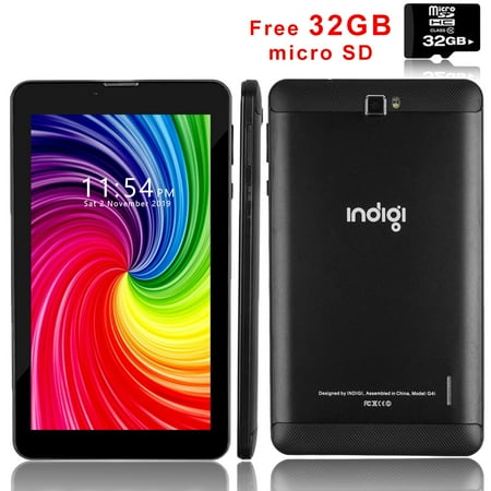Indigi G4 7-inch inch QuadCore CPU Google Certified Android Tablet 16GB ...