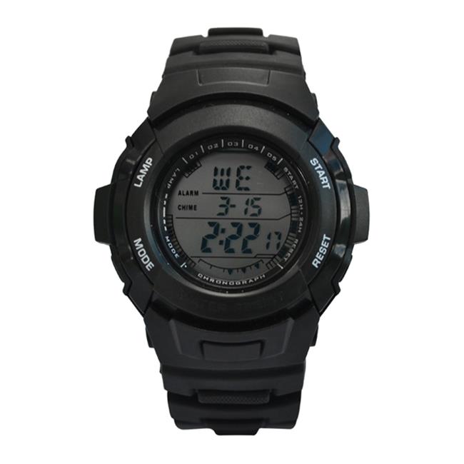 Aquaforce Multi Function Black Strap Watch with Round Digital - Walmart.com