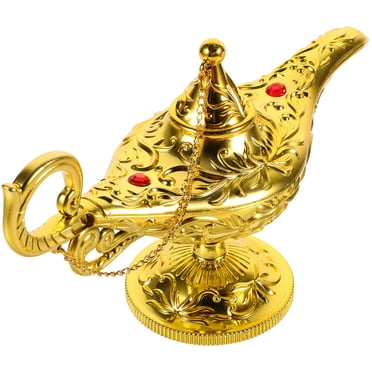 1pcs Aladdin Magic Genie Lamp, Craft Ornament Aladdin Lamp, Divine Lamp Ornament Tabletop ...
