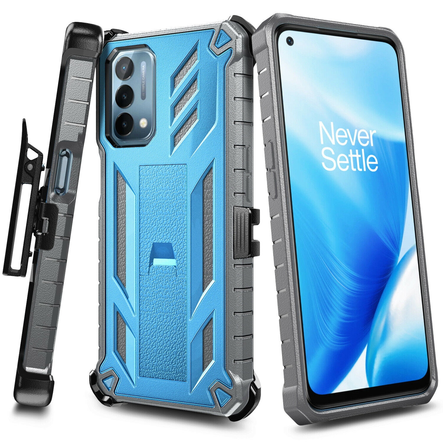 Buy OnePlus Nord N200 5G Phone Case with Tempered Glass Screen ...