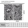 Animal Print Blackout Curtains, Zebras Skins Background Zebra Art ...