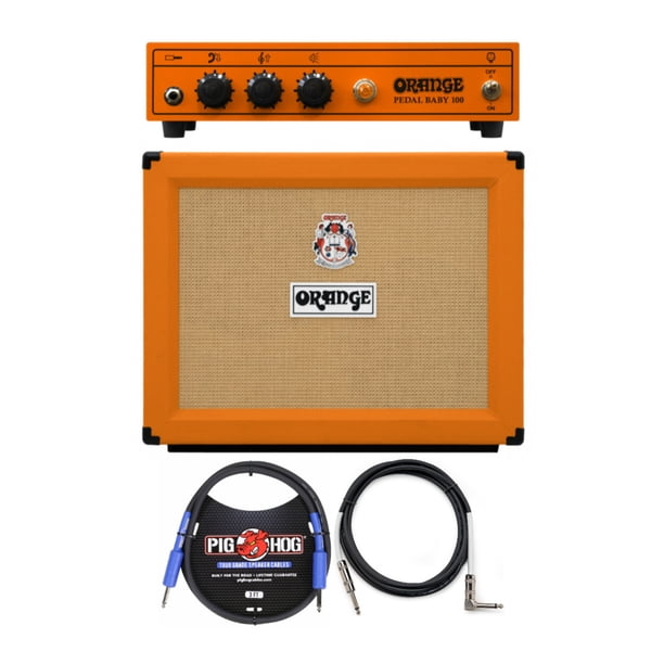 Orange Amps Pedal Baby 100 Guitar Amplifier with Open Back Cabinet and ...