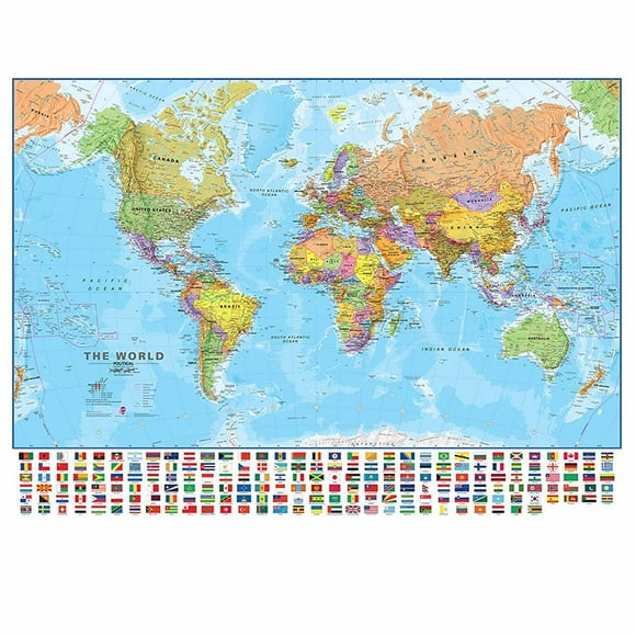 Flags World Map