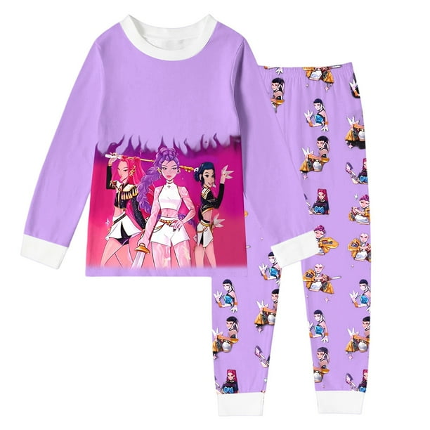 Popular Theme Clothes Demon Hunters Print Toddler Girls Halloween ...