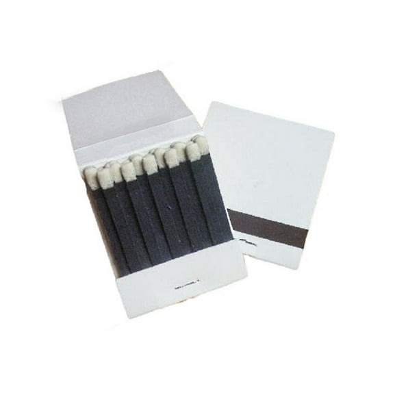 100 Plain White Matches 20 Strike Matchbooks Wedding, Birthday Etc ...