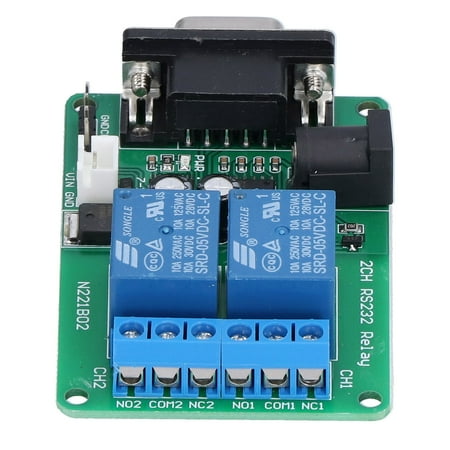 RS232 Relay Board, Reliable Relays Boards Remotes Controls DC 5V Anti ...