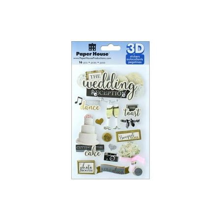 Paper House Sticker 3D Wedding Reception | Walmart Canada