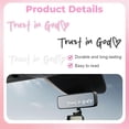 ‌6PCS 3.5×0.6in Trust in God Rearview Mirror Stickers Car Decals ...