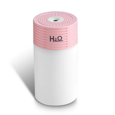 homeholiday Mini USB Humidifier Portable Color Changing LED Bedroom ...