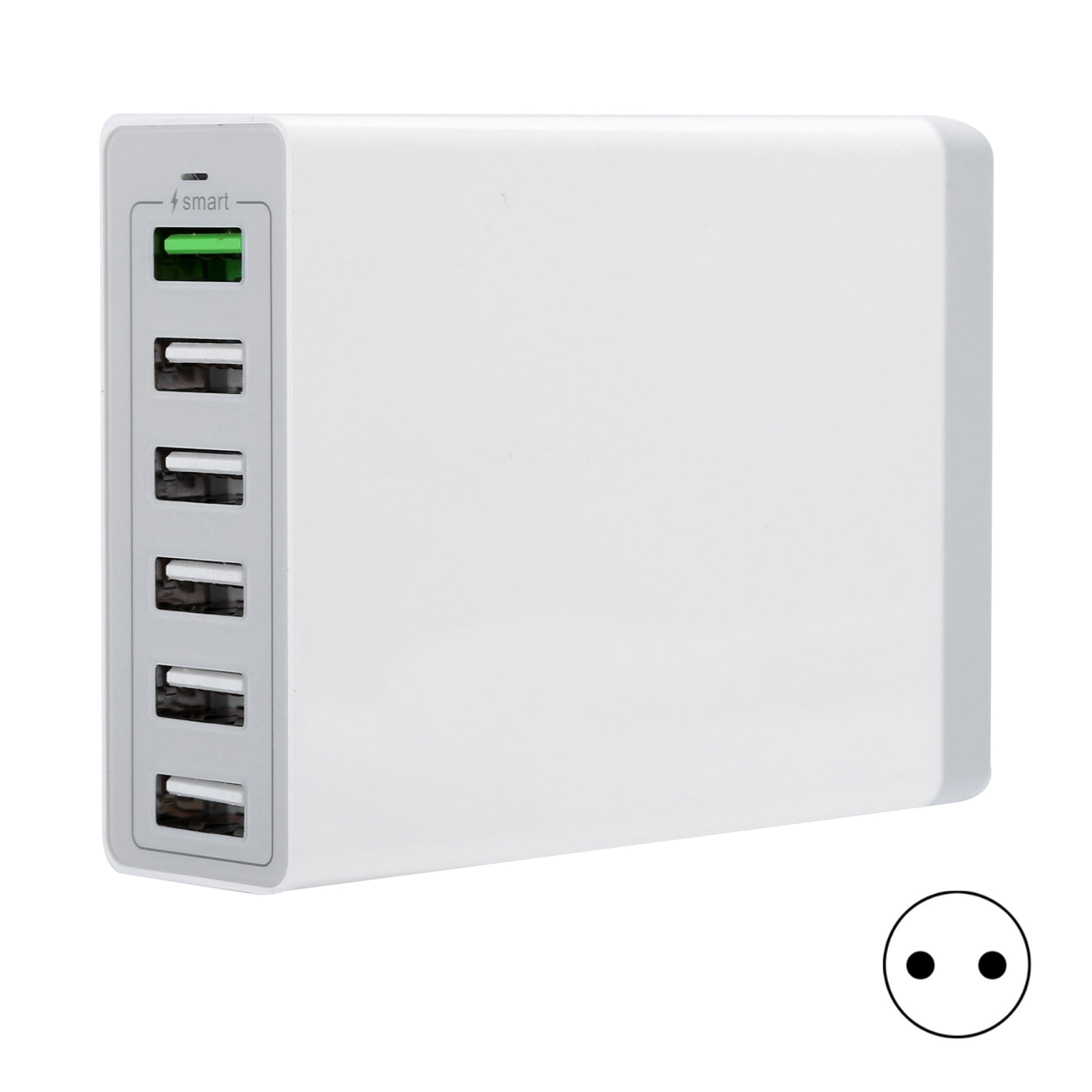 Cargador de viaje multifunción con múltiples puertos 6USB Protección eficiente Carga segura 100 ...