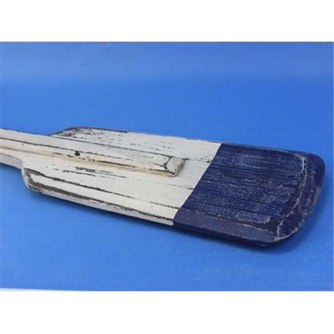 Handcrafted Model Ships Blue-Oar-36 Wooden Rustic St. Lawrence Squared ...