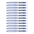 12PCS Retractable Gel Inks Pen 0.5MM Tip Refillable Gel Pen Quick ...