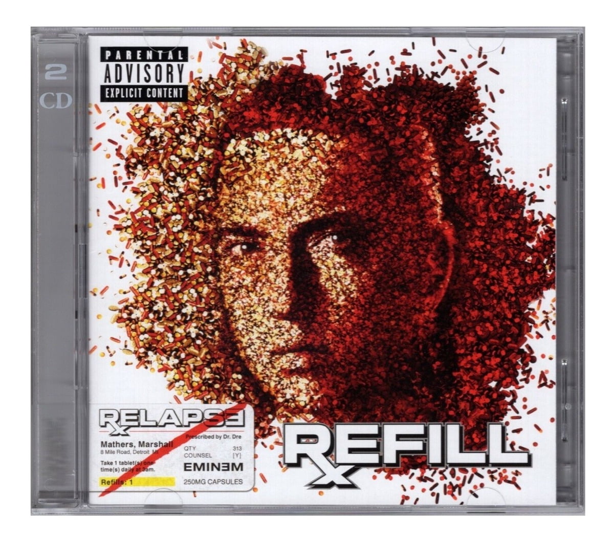 Eminem - Relapse Refill 2 Discos CD's Interscope Records 27 Canciones ...