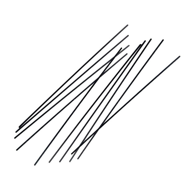 10 Pieces Portable Carbon Fiber Rods Wear Resistance for PC Equipment ...