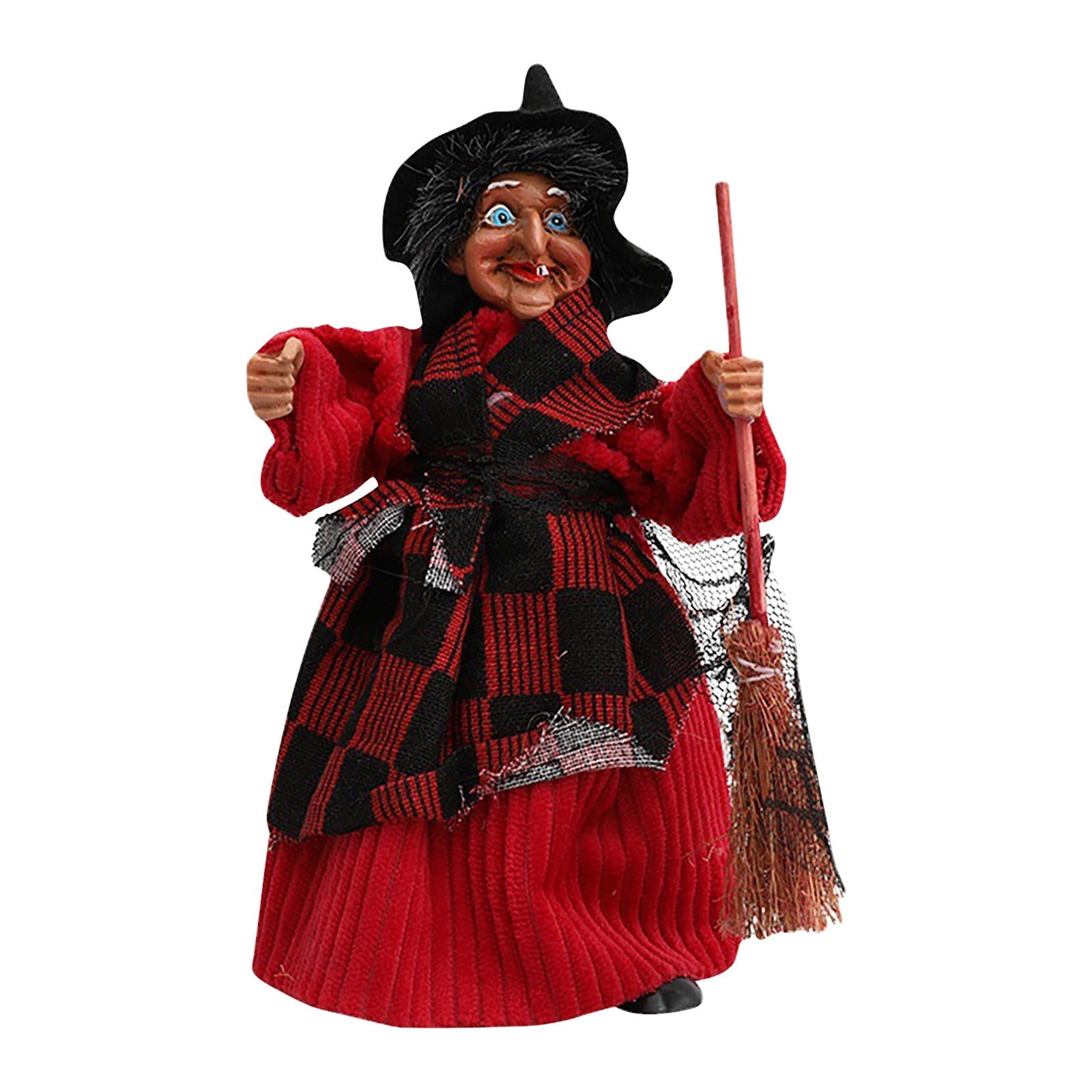 Halloween Sweeper Witch Pendant Ghost House Ceiling Decoration Scene ...