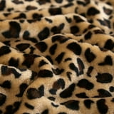 "Merrylife Plush Animal Cheetah Print Throw Blanket for Home, Couch ...
