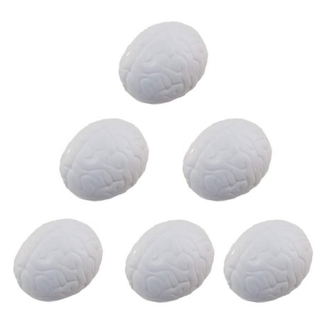 Stress Relief Squeezable Foam Brain 6 Pack | Walmart Canada
