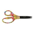Fiskars 7" Student Scissors - Decorated NonStick - YELLOW BLOOMS ...
