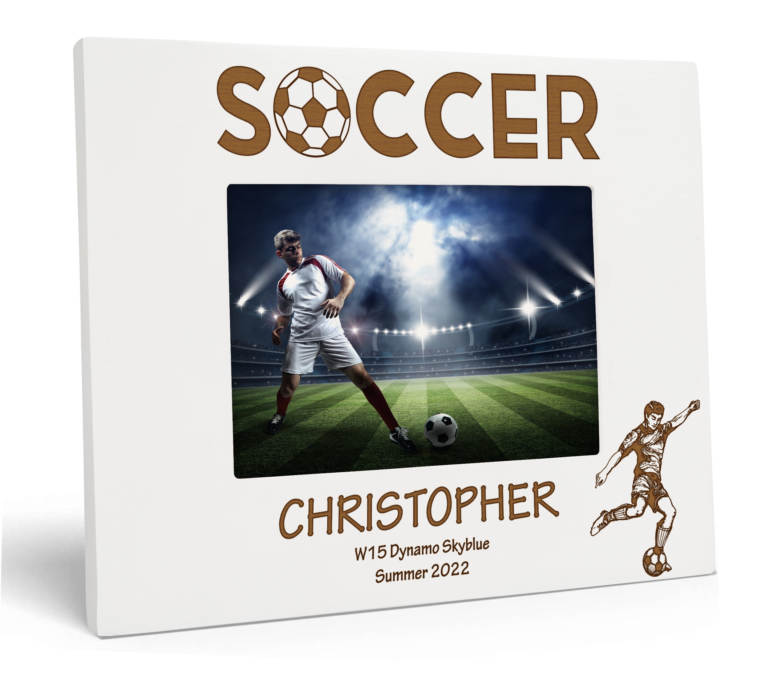 Darling Souvenir MADE WITH LOVEPersonalized WoodEngraved Picture Frame ...