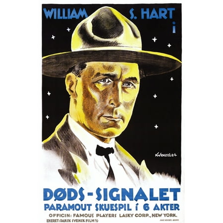 O'Malley Of The Mounted (Aka Dods-Signalet) William S. Hart On Swedish ...