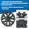 4Pcs/Set Wheel Rims Cover,14" Universal Hubcap Compatible with Steel ...