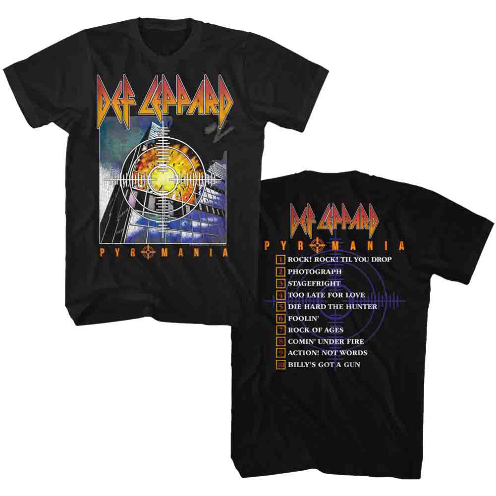 Def Leppard Men's Pyro Album T-shirt XXX-Large Black - Walmart.com Def Leppard Men's Pyro Album T-shirt XXX-Large Black - Walmart.com