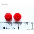 BEST- 12Pcs Large Red Soft Replacement Eartips Earbuds For Monster In ...