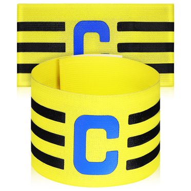 1pc Soccer Captain Arm Band Adjustable C Armband Football Captain Arm ...