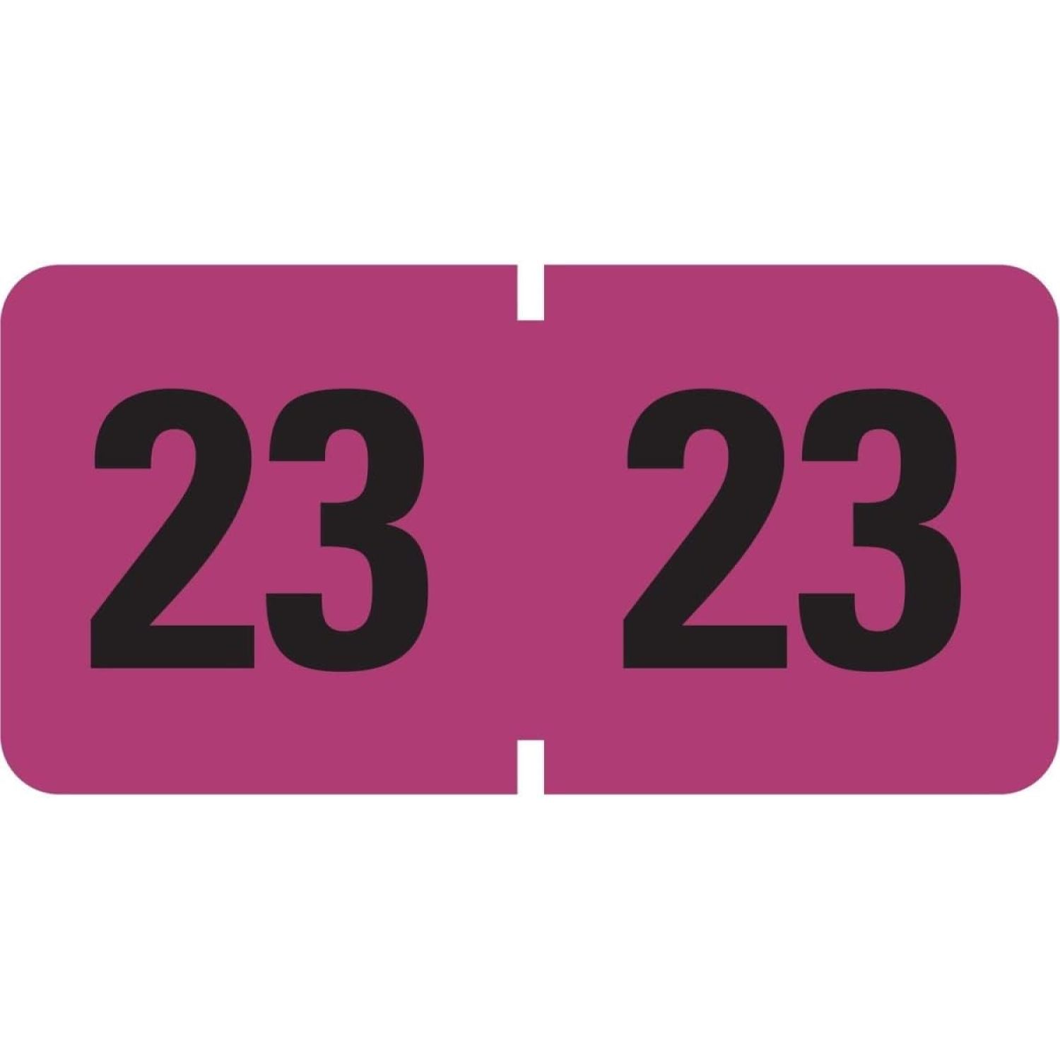ETYJ Color Coded Year Labels Rolls 2023 Purple With Black 1 1 2 ETYJ Color Coded Year Labels Rolls 2023 Purple With Black 1 1 2