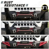 Hawkley Front Bumper for 2007-2018 Jeep Wrangler JK JKU Unlimited|2018 ...