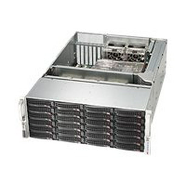 Supermicro SC846 BE16-R1K28B - Rack-mountable - 4U - enhanced extended ...