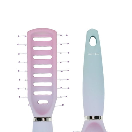 MINISO Colorful Hair Detangling Brush Detangle Round Comb | Walmart Canada